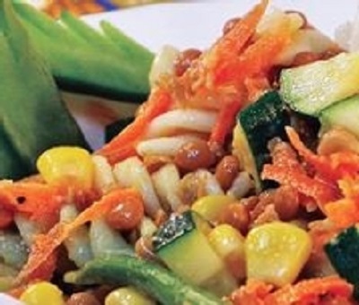 Recettes 6 Continents Salade estivale de lentilles (Minçavi) - Recettes ...