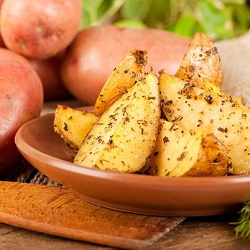 Recettes 6 Continents – Pommes de terre rouges au bacon fumé avec ...